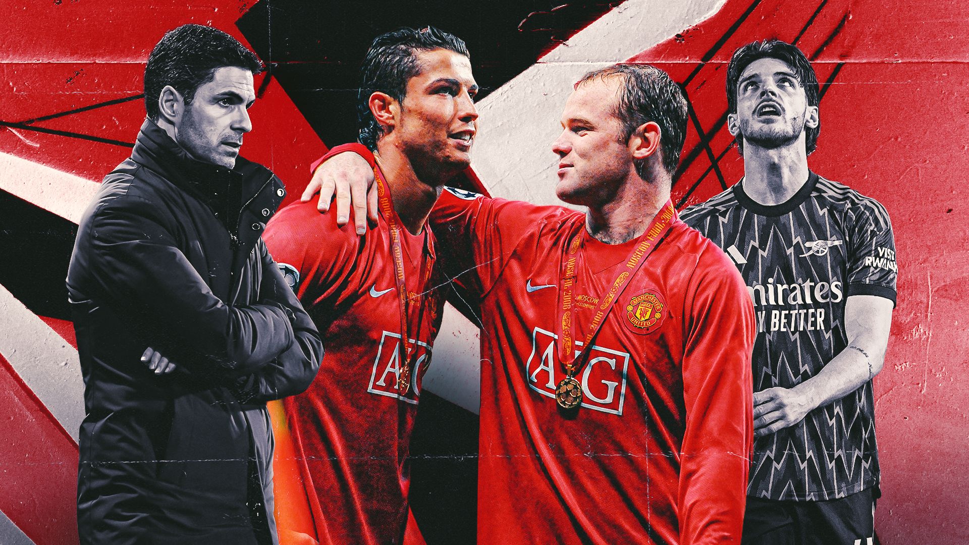 Wayne Rooney is bang on the money: Man Utd’s 2008 all-stars WOULD ‘batter’ Mikel Arteta’s ...
